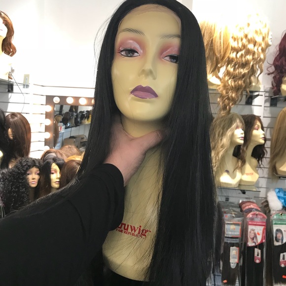 Accessories | Wig Black Fulllace Long Nyc Chicago Miami New Wig | Poshmark